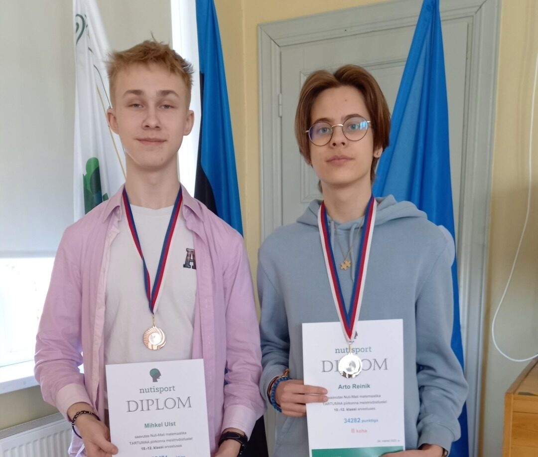 Nutispordi Tartumaa meistrivõistluste finaal » Tartu Tamme Gümnaasium